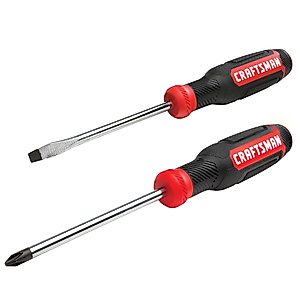 CRAFTSMAN Screwdriver Set, Bi-material, 2 Piece (CMHT65072N)