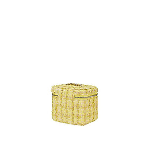 URBAN REVIVO Tweed Plaid Crossbody Bag Mini Square Satchel Shoulder Bags Purse for Women