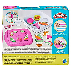 Play-Doh Create ‘n Go Cupcakes Playset, Set with Storage Container, Arts and Crafts Activities, Kids Toys for 3 Year Olds and Up