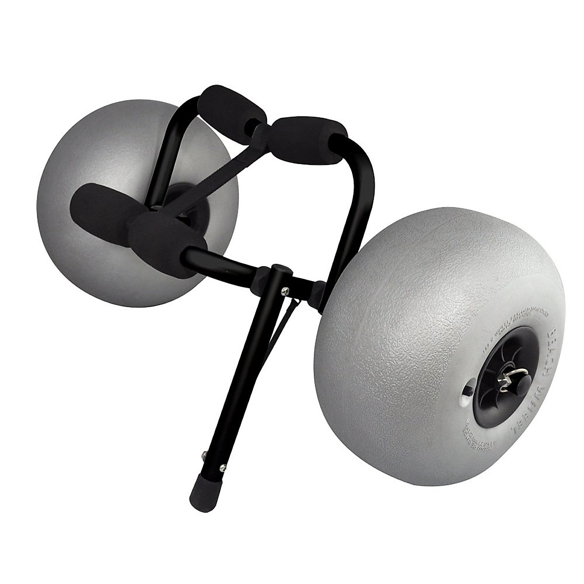 Seattle Sports BigSand Surfer Center Kayak Carrier Cart Dolly with Beach Ballon Tires for Sand - 150lb Capacity