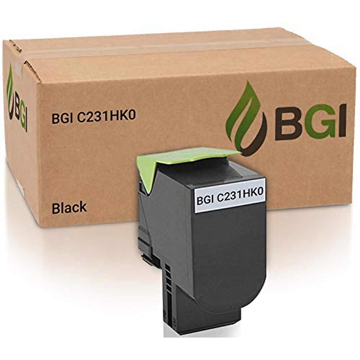BGI Compatible Replacement Toner for Lexmark C2325dw MC2325adw C2325 C2425dw MC2425adw C2535dw MC2535adwe MC2640adwe Toner Ink | C231HK0 | Black | High Yield