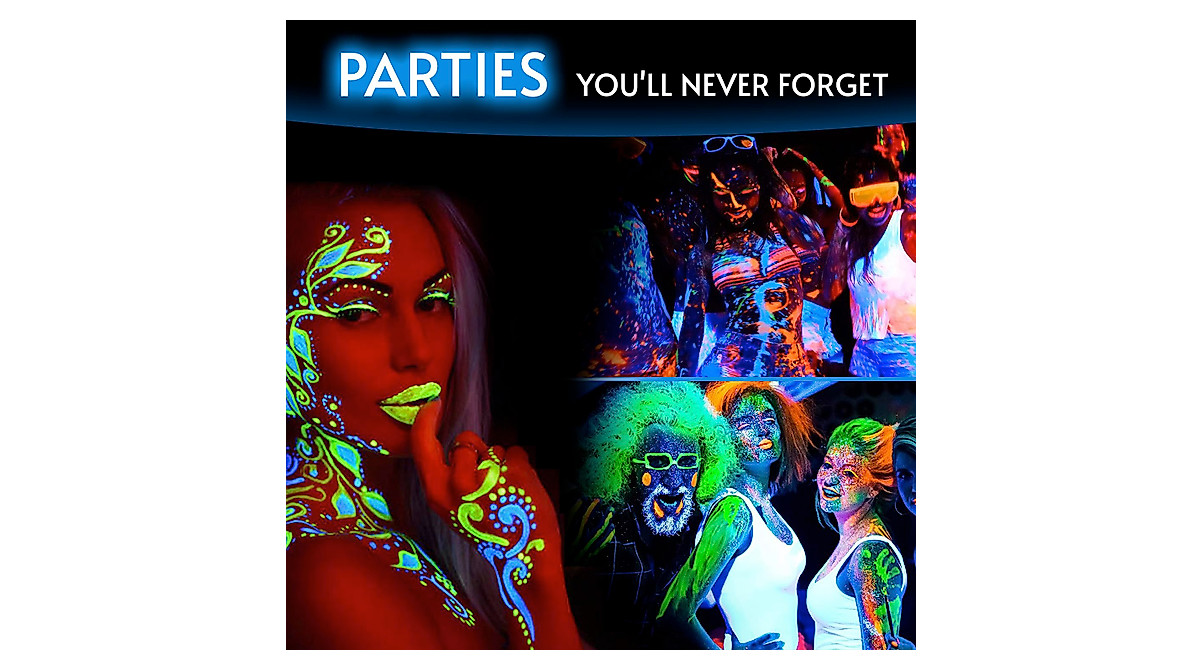 Glow King Blacklight Reactive Crayons - Ultimate Party Fun