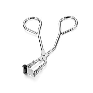 3 Pcs Eyelash Curler With Refill Pads 17IF No Pinching Mini Lash Curler Fits All Eyelash Shapes(Black, Gold and Silver)