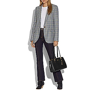 Coach Etta Carryall Crossbody Shoulder Handbag Purse F76938 (IM/BLACK), Large