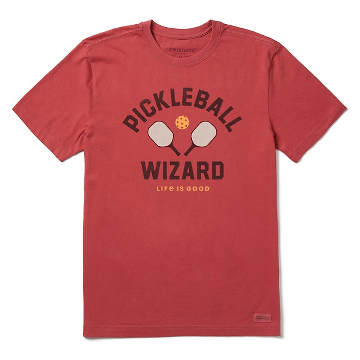 Life is Good Womens Vintage Crusher Graphic T-Shirt, Tackle Darkest Blue, Medium