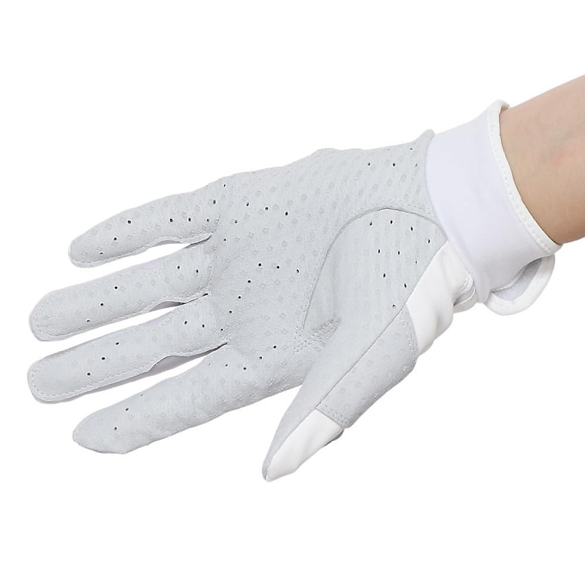 Marucci 2021 PITTARDS Reserve Adult Batting Gloves, White, Adult Small