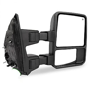 SCITOO For Ford Towing Mirrors RH Side View Mirrors fit 2008-2016 For Ford For F-250 For F-350 For F-450 For F-550 Super Duty with Manual Control Manual Telescoping Manual Folding and Turn Signal