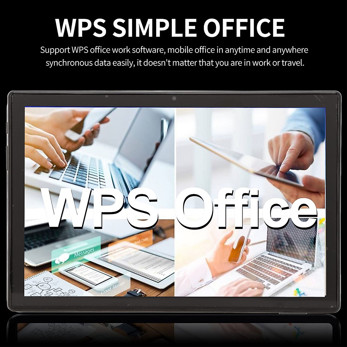 Tablet PC, 10 Inch 100-240V Tablet for Travel for Home (US Plug)