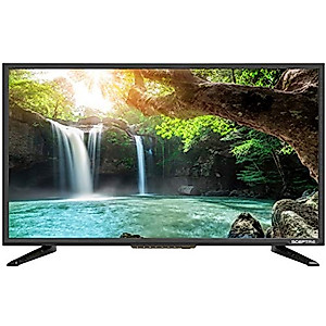 Sceptre 32 inch Full 1080p LED HDTV HDMI USB MHL VGA with Clear QAM, Machine Black