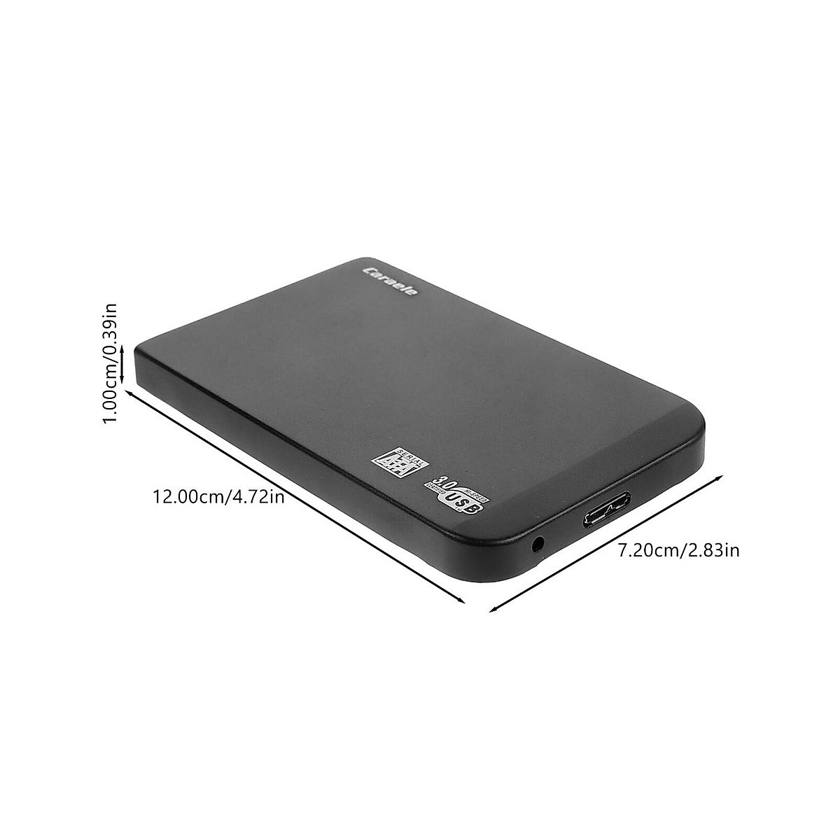 Mobestech 2tb Hard Drive 1pc Disk External Portable USB. HDD More Tb Computer and Storage Mobile Desktop Hard Laptop Drive Compatible USB for Black High Drive, External Hard Drive