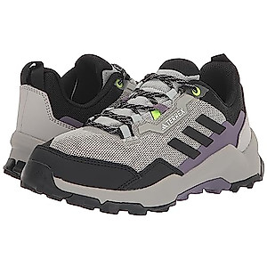 adidas Women's Terrex AX4 Sneaker, Wonder Silver/Core Black/Grey, 7.5