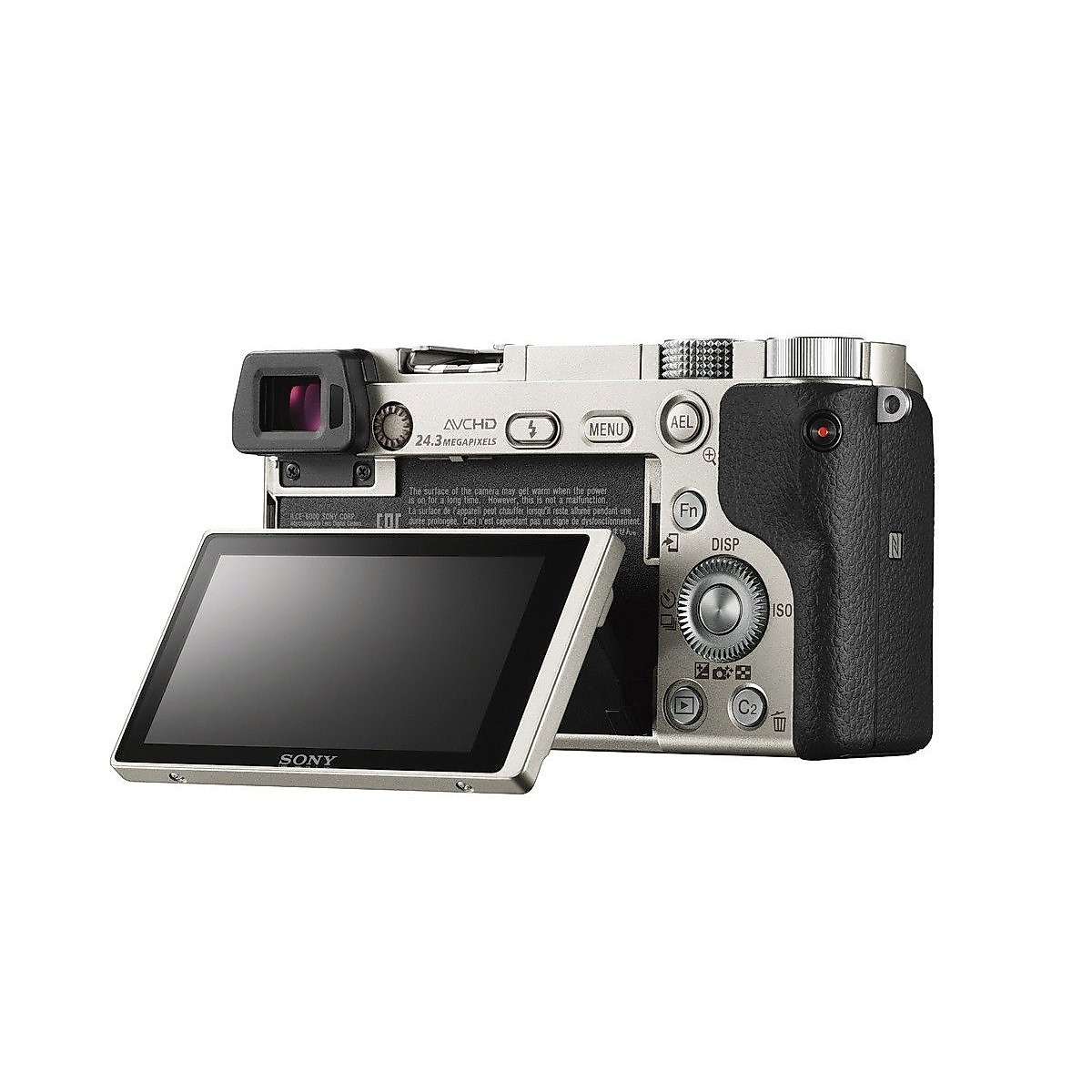 Sony Alpha a6000 24.3MP Digital Camera with 16-50mm Power Zoom and 55-210mm Lenses (Silver)