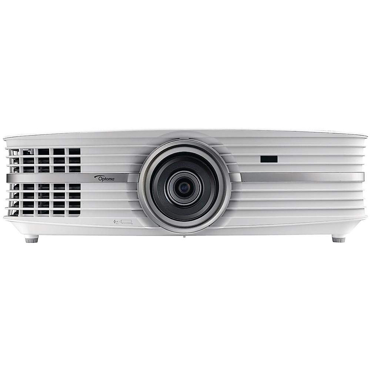 Optoma UHD60 True 4K UHD Projector, Bright 3000 Lumens, Entertainment and Movies, Rec.2020 with DCI-P3 for Wide Color Gamut, HDMI 2.0 and HDR10, WHITE