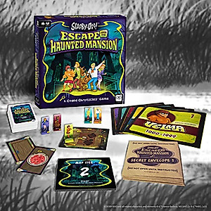 Scooby-Doo: Escape from The Haunted Mansion - A Coded Chronicles Game | Escape Room Game for Kids & Adults | Featuring Iconic Characters and Mysteries | Officially Licensed Hanna-Barbera Game