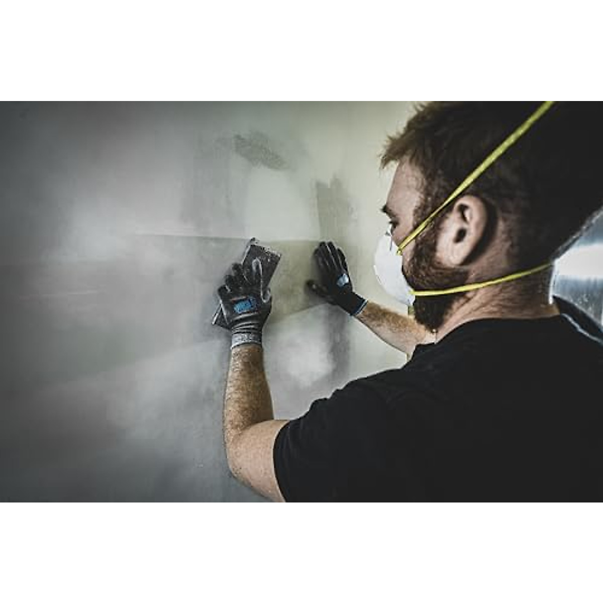 Gorilla Grip Gloves, Max Grip, All Purpose Work Gloves, Slip Resistant, Nylon Shell, Large, 10 Pairs