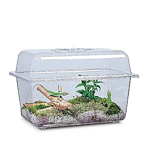 Aquarium/Terrarium, Plastic, Without Cover, 1 1/2 Gal