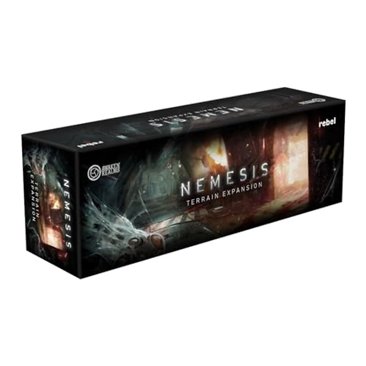 Nemesis Board Game Terrain Expansion - Enhance Your Gameplay wtih 29 Detailed Miniatures! Thematic Upgrade for Sci-Fi Horror Adventure, Ages 14+, 1-5 Players, 1-2 Hour Playtime, Made by Rebel Studio