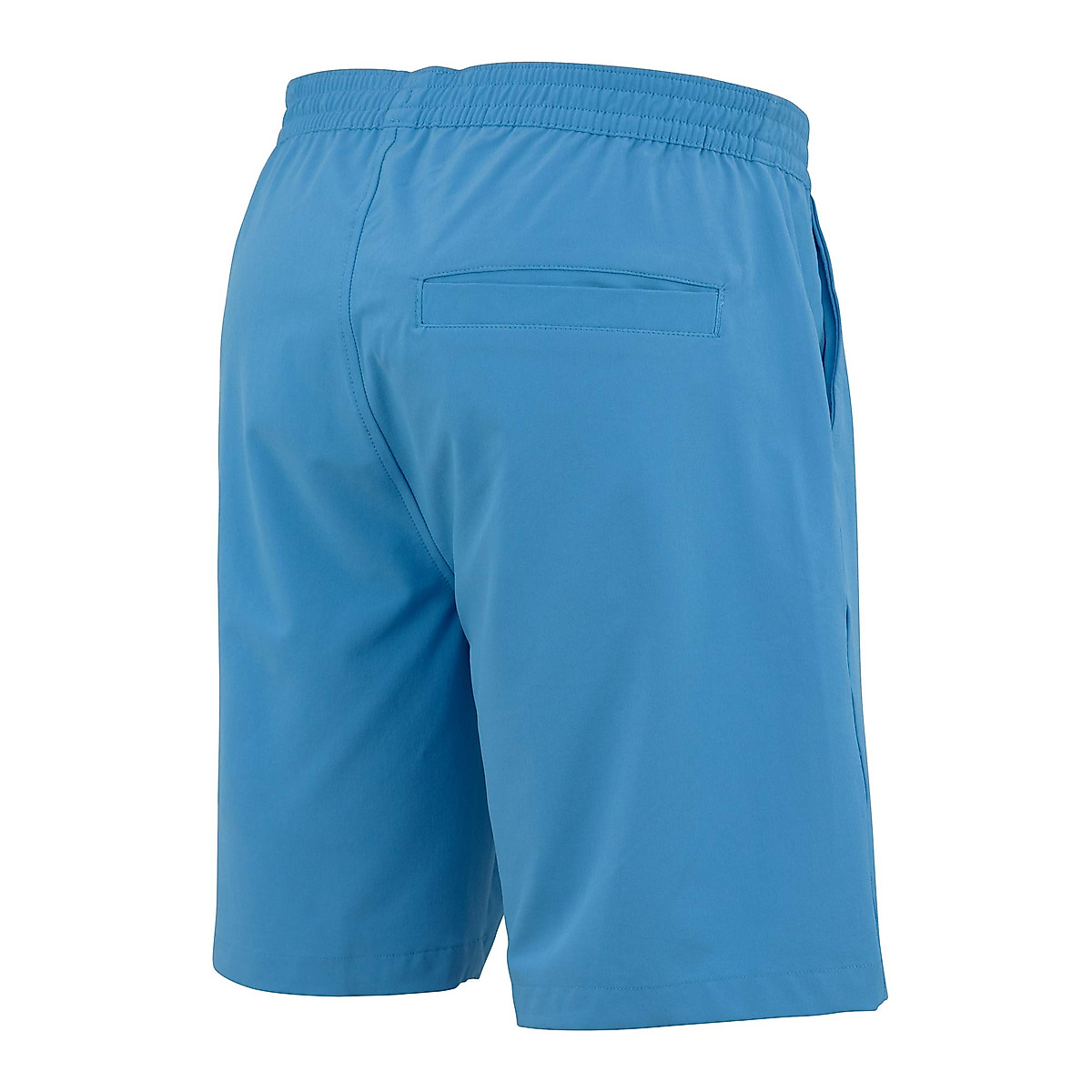 Mossy Oak Standard Men's Lounge Comfy Gym Shorts with Pockets, Mo Blue, Large