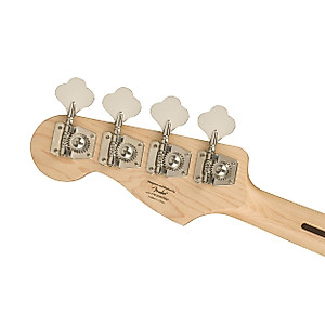 Squier Affinity Series Jaguar Bass, Black, Maple Fingerboard