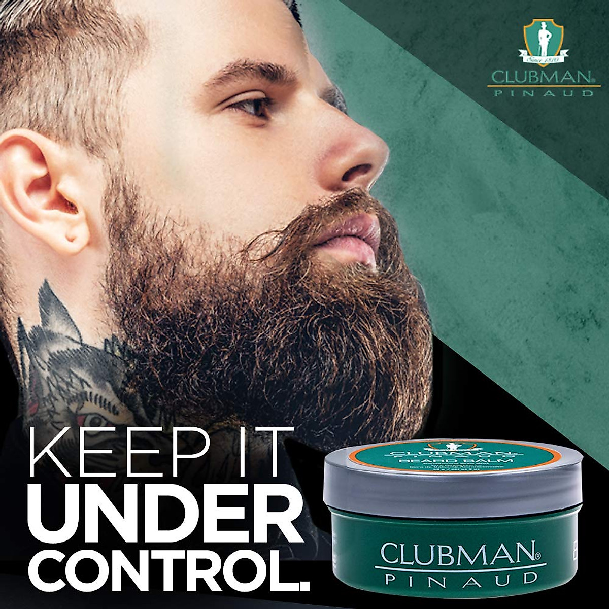 Clubman Pinaud Beard Balm, 2 oz x 2 pack