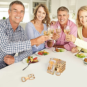 24PCS gold 60th bottle opener for 60th birthday favors 60th gold wedding party gifts 60th birthday party souvenirs or decorations for' guests (24, 60)