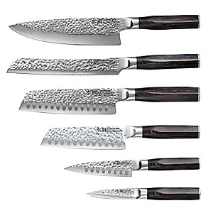 Cuisine::pro® Damashiro® Emperor Shi Knife Block 7 Piece