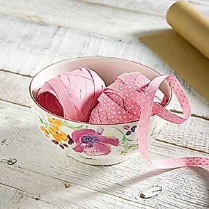 Villeroy & Boch Mariefleur Basic French Rice Bowl, 25 oz, Premium Porcelain, White/Multicolored