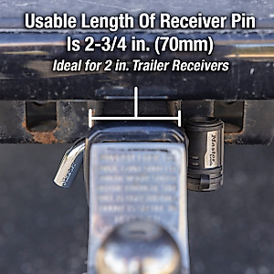 Master Lock 2848DAT Key Alike Set with Receiver and Coupler Latch Locks, 2-Piece Set