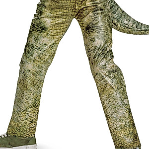 Jurassic World Dilophosaurus Costume for Kids, Official Jumpsuit and Headpiece, Child Size Medium (7-8)