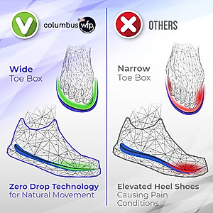 Columbus WFP Bexley M770 Walking Shoes for Women - Extra Comfortable Daily Ladies Sneakers - Black Suede, US 10, X Wide