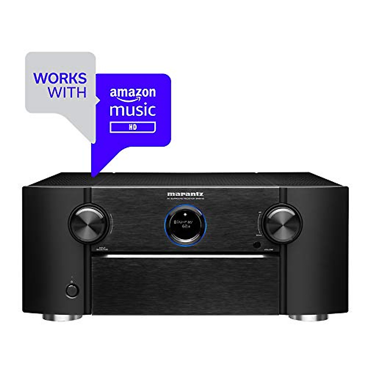 Marantz AV Receiver SR8012 - First-Ever High Performance 11.2 Channel, Auro 3D, IMAX Enhanced, Dolby Surround Sound, 205W 3 Zone Power