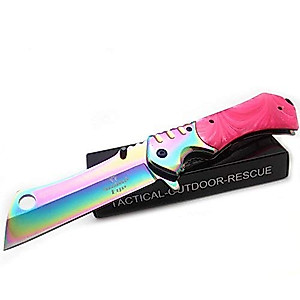 Snake Eye Tactical Heavy Duty Assisted Open Razor Style Folding Pocket Knife Outdoors Camping Hunting Fishing (RBPK)