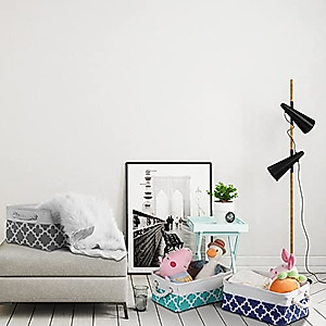 AHXNBDR Collapsible Fabric Storage Bins, Large Closet Storage Organization, Decorative Organizer Bins, Storage Basket with Handles for Home,Office, Nursery