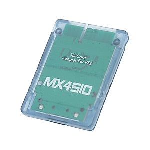 MX4SIO SIO2SD TF Reader Adapter for PS2, Not a Memory But a Adapter, Replacement Memory Reader Adapter for PS2(Blue)