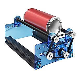 Twotrees Rotary Roller Y Axis Rotary Roller Engraving Module for Engraving Cylindrical Items, 360° Rotating Engraving, Compatible with Most Engraver