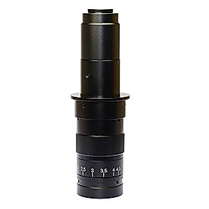 HAYEAR Monocular Max 180x Zoom C-Mount Glass Lens Adapter F/Industry Microscope Camera Objective
