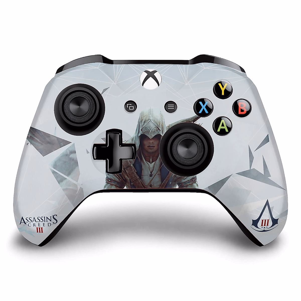 Head Case Designs Officially Licensed Assassin's Creed Connor III Graphics Matte Vinyl Sticker Gaming Skin Decal Cover Compatible With Xbox One S/X Controller