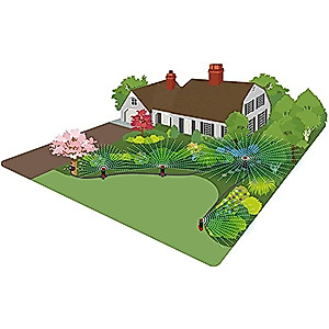 Eden 96093 Multi-Adjustable Flex Design Garden Sprinkler with Extension Set, Great for DIY Gardening Product