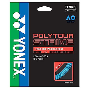 YONEX Poly Tour Strike Tennis String Blue