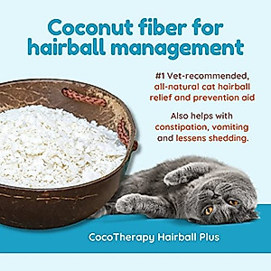 Cocotherapy Ctt-0014 Hairball Plus Fiber For Cats (1 Pouch), 7 Oz