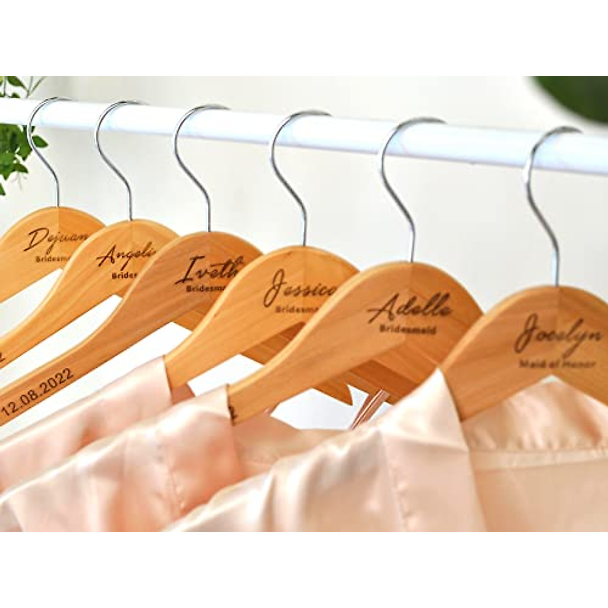 Bride Hanger, Wedding Hanger, Wedding Gift, Personalized Bride Hanger, Honor Maid, Bridesmaid, Doctor, Graduation Dress Hanger