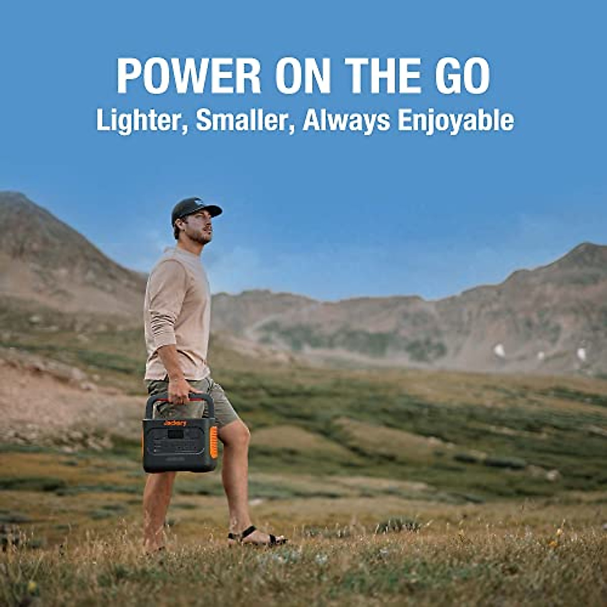 Jackery Explorer 1000 Pro Portable Power Station, Solar Generator with 1002Wh, 2x100W PD Ports, 1.8H to Full Charge, Compatible with SolarSagas, for Outdoor RV, Camping, Emergencies (Renewed)