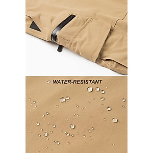 MAGCOMSEN Mens Capri Pants 3/4 Shorts for Men Capri Joggers Fishing Shorts Athletic Shorts Tactical Shorts Mens Workout Running Shorts for Men Green