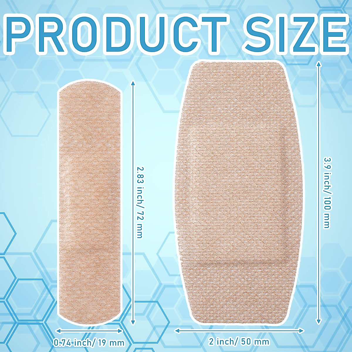 100 Pcs Silicone Adhesive Bandages Bulk Sensitive Skin Bandages Painless Removal Silicone Bandages for Sensitive Fragile Skin Elderly Painless Removal Delicate Sensitive Skin