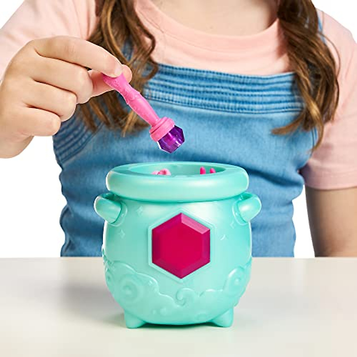 Magic Mixies Mixlings Tap & Reveal Cauldron 2 Pack, Magic Wand Reveals Magic Power, Power Unleashed Series, for Kids Aged 5 and Up (Styles May Vary), Multicolor (14696)
