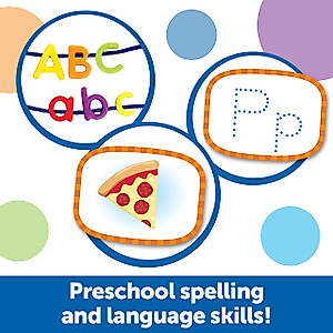 Learning Resources Skill Builders! Preschool Letters - 91 Pieces, Ages 3+ Toddler Learning Activities, Preschool Learning Materials, Homeschool Preschool Supplies, Alphabet Learning for Preschool