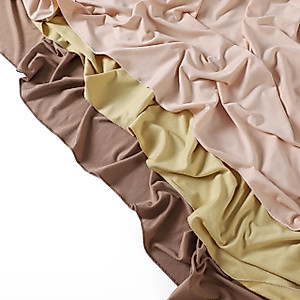 NOOR Elevate Your Elegance Luxe Jersey Hijab Trio - Soft, Breathable & Stylish Wraps in Timeless Shades