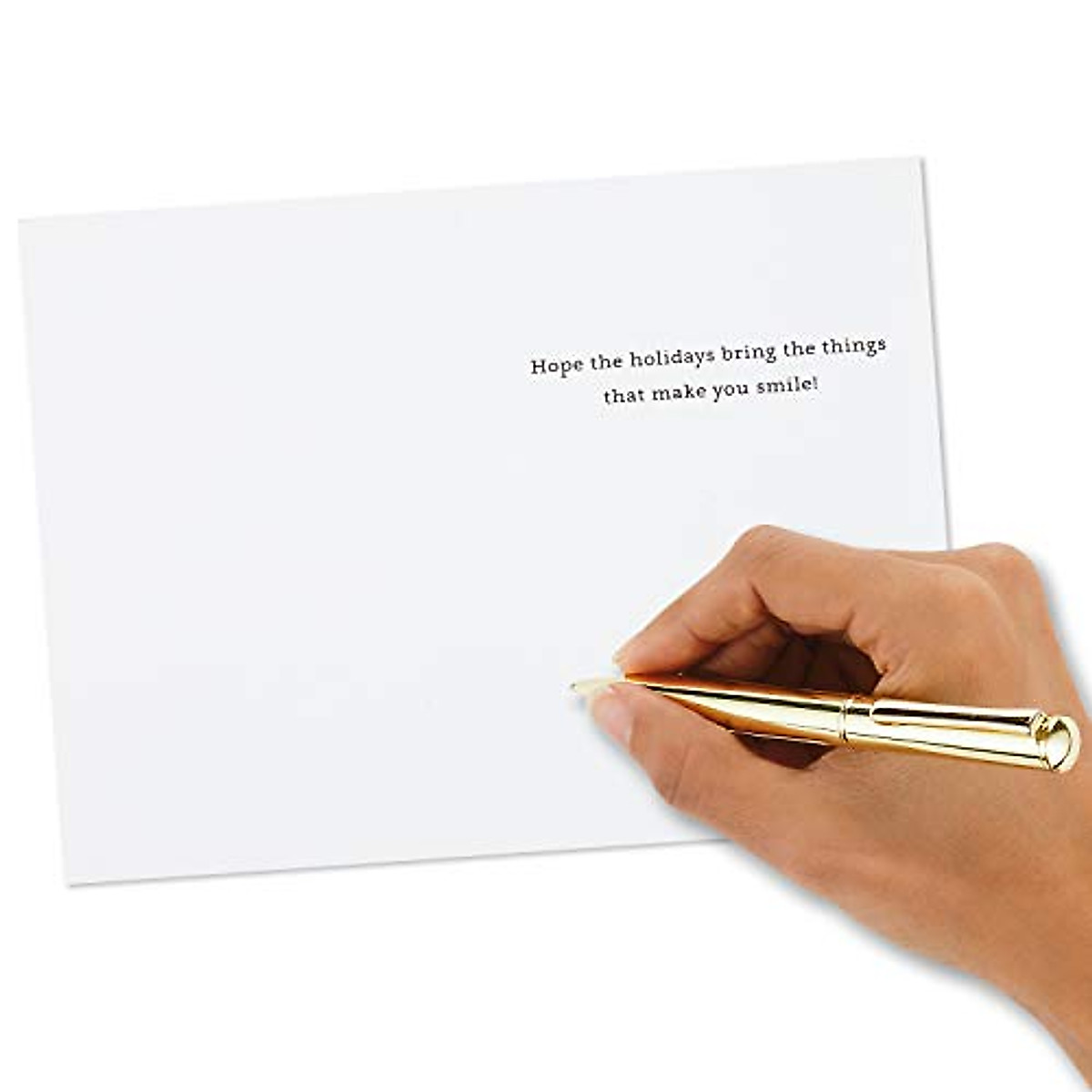 Hallmark Boxed Christmas Cards Assortment, Rustic Holidays (6 Designs, 24 Cards with Envelopes)