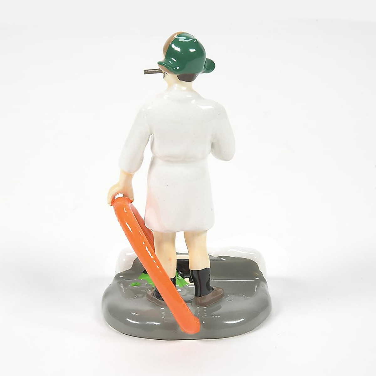 Department 56 Snow Village National Lampoon's Christmas Vacation Accessories Cousin Eddie in the Morning Figurine, 2.95 Inch, Multicolor