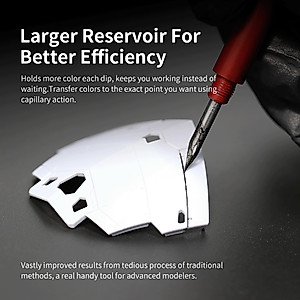 Panel Line Pen with 3pcs Replacement Nibs,Permeated Line Painting Pen